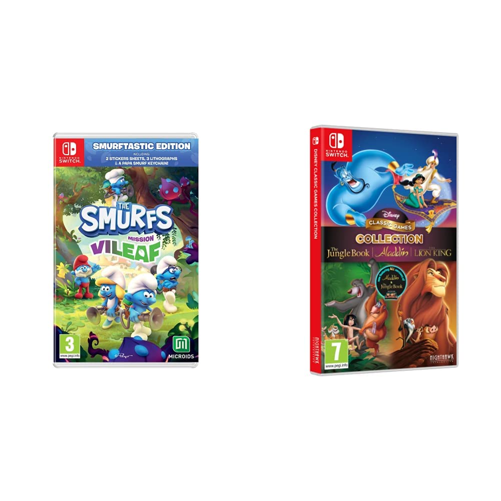 Buy The Smurfs: Mission ViLeaf - Smurftastic Edition (Nintendo Switch ...