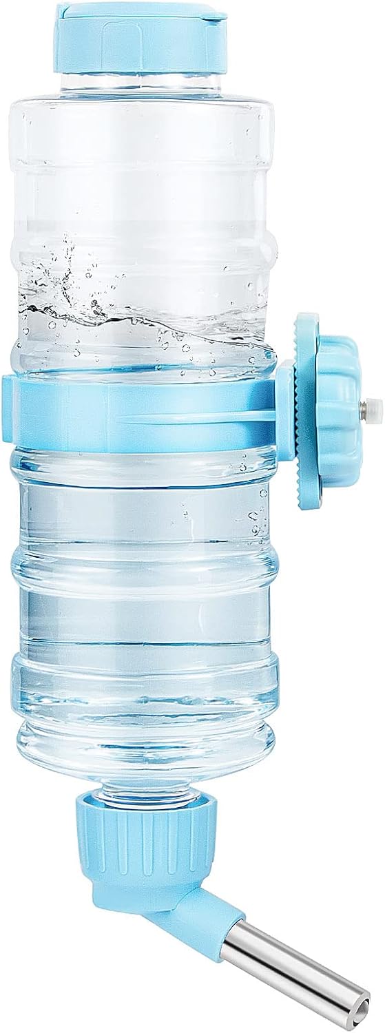 Pet Supplies : Dog Water Bottle for Crate Cage 34 oz/ 946ml BPA Free ...