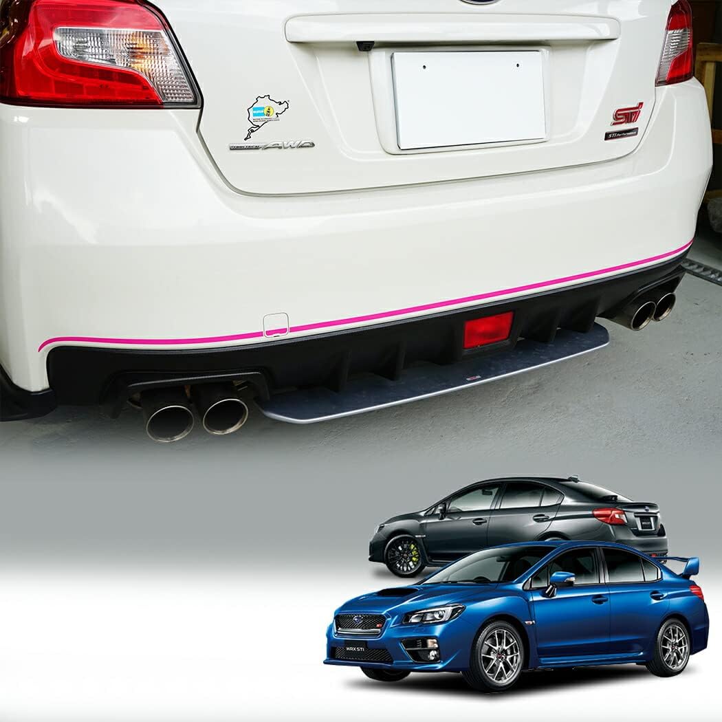 Amazon | 【axis-parts】wrx-rear-bumper-decal【色選択可】スバル WRX STI/S4（型式：VA）全 ...