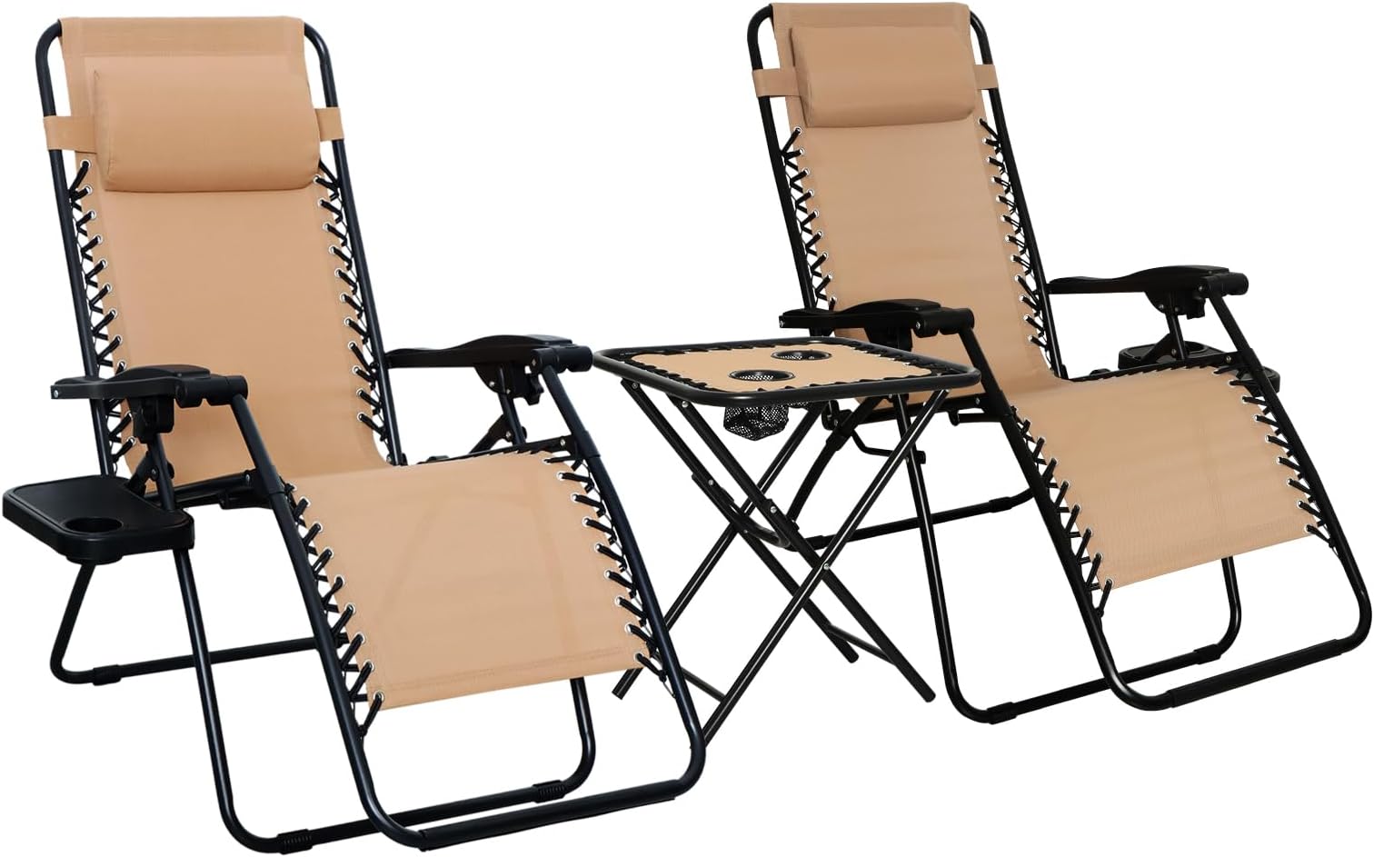 Amazon.com : Amazon Basics Outdoor Mesh Adjustable Zero Gravity Lounge ...