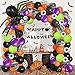 Halloween Balloons Garland Kit, Hocus Pocus Balloons Purple Orange ...