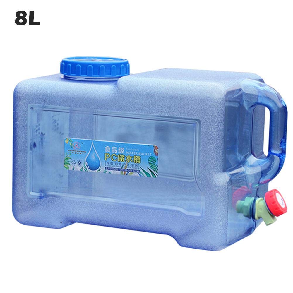 Buy 5L/8L Portable Water Container Water Storage Container Car Water ...