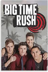 Amazon.com: ZANLIART Big TIME Rush Album Cover Canvas Print Music ...