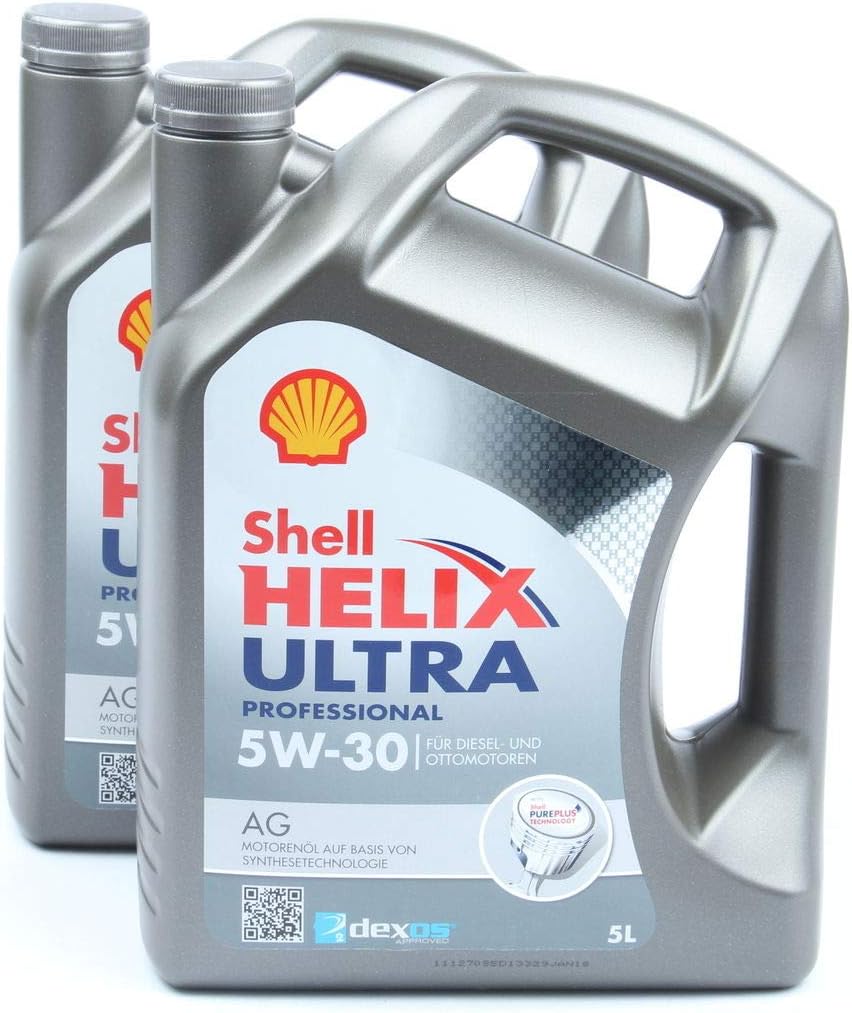 Amazon.fr : Shell Helix Ultra AG Dexos 2 5W-30 2x5 Liter