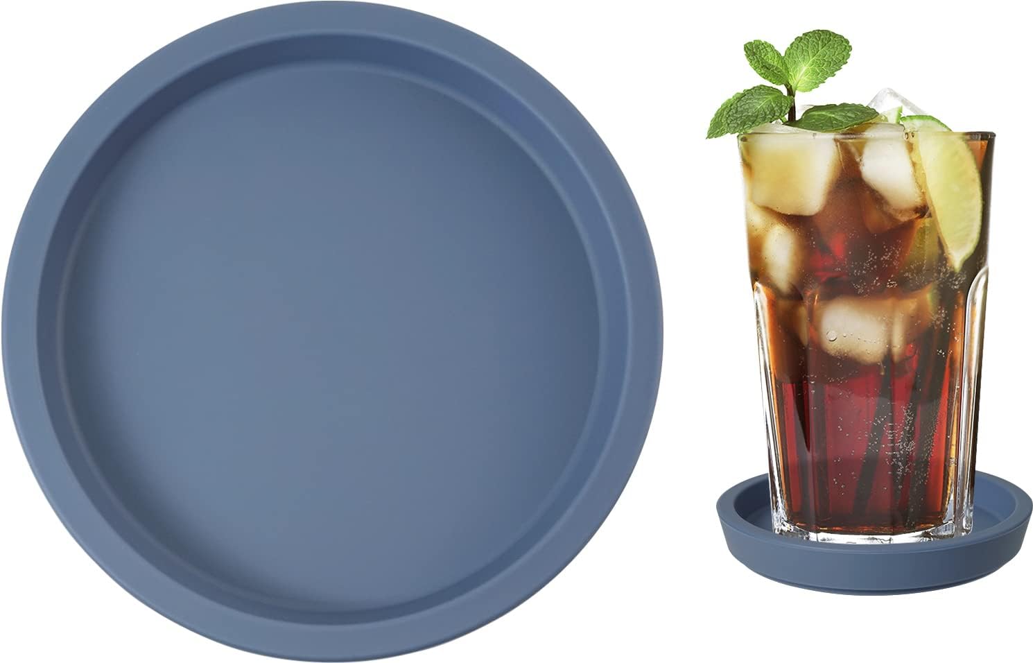 Amazon.com: Carrotez Bulky Thick Drink Coasters Non Slip Base Silicone ...