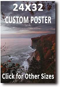 Amazon.com: Personalized Poster Printing - Upload Your Images/Pictures - Custom Your Own ...