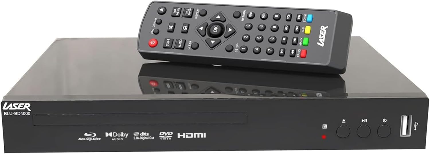 Laser Blu-Ray Player with Multi Region HDMI Digital 7.1: Blu-ray ...