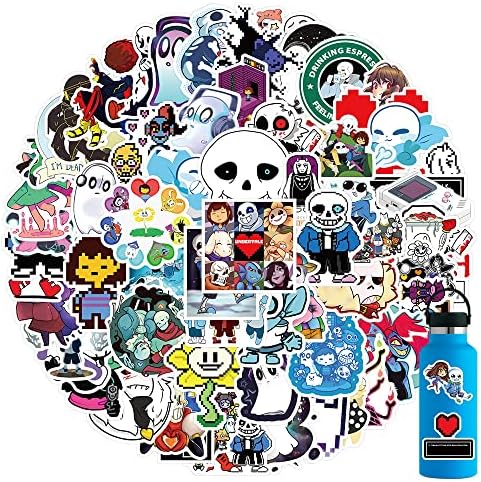 Amazon.com - Undertale - Sans and Papyrus Sticker Bumper Sticker Vinyl ...