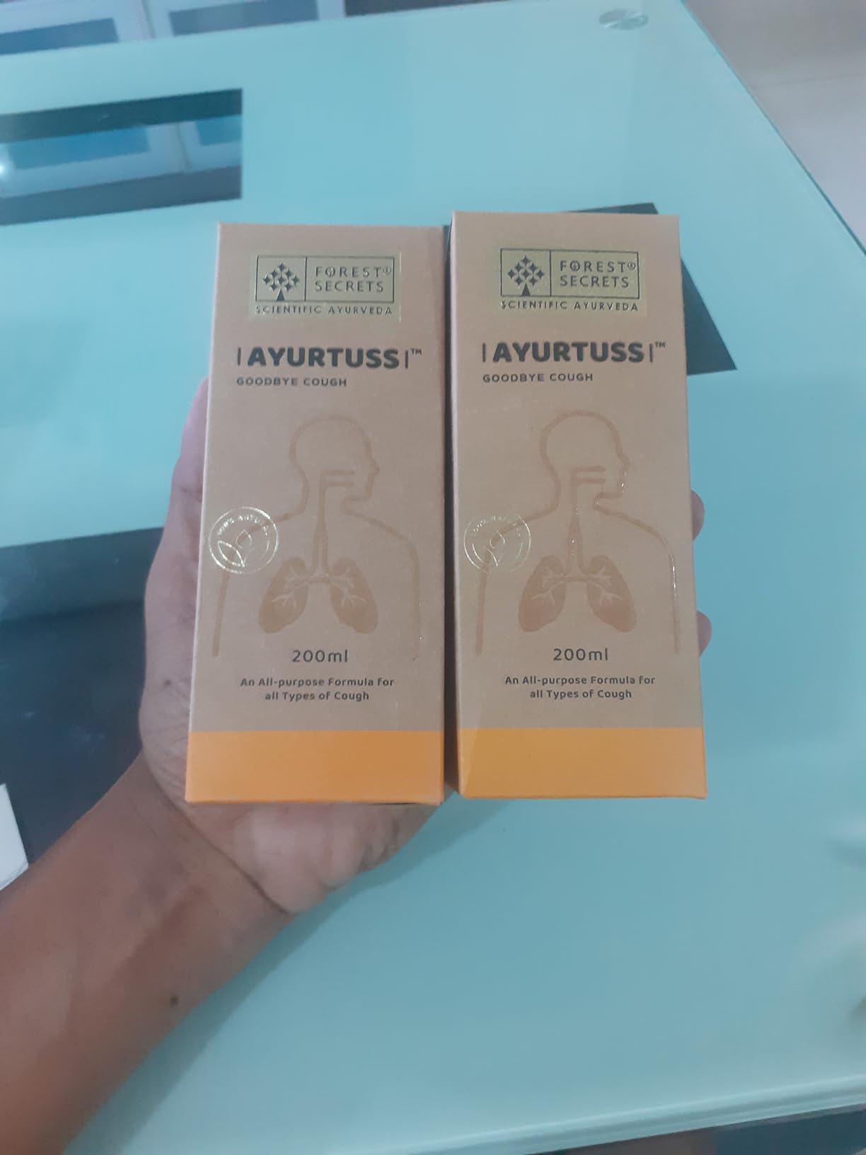 Buy Forest Secrets Ayurtuss Cough Syrup | Non Drowsy Ayurvedic Cough ...
