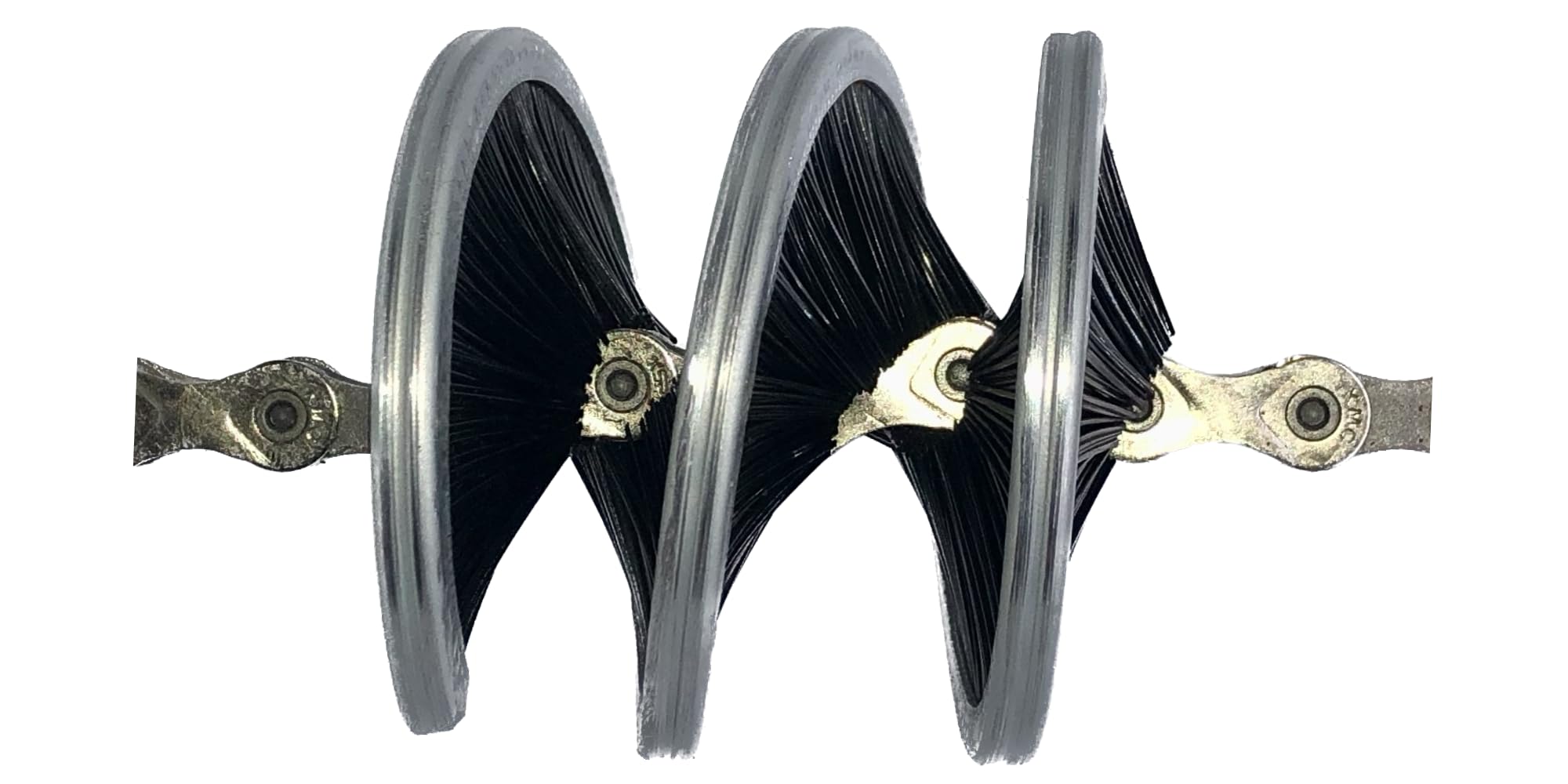 Snakes On a Chain Brush - Show Bike - Bike Chain Cleaning Brush ...