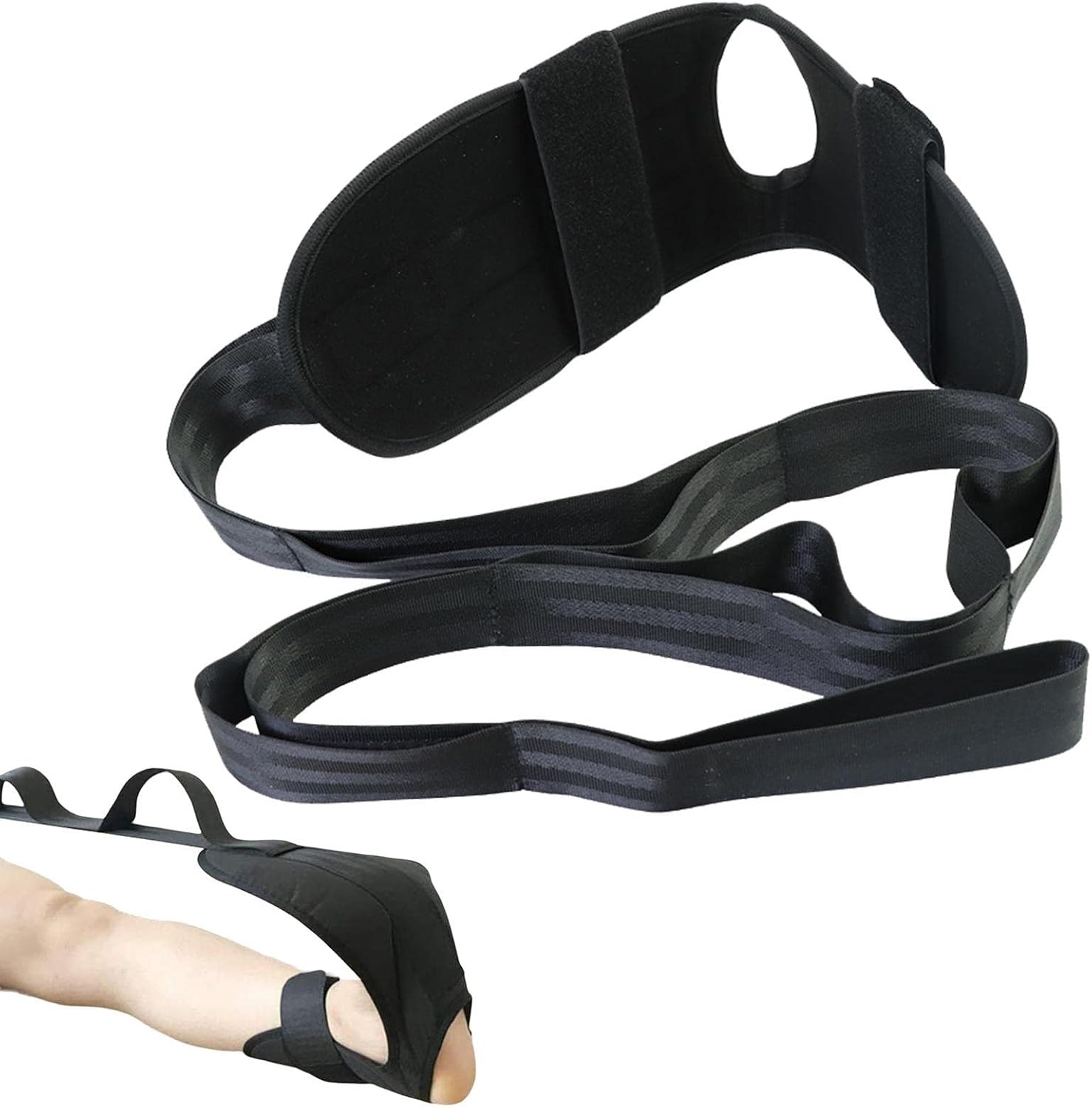Fascia Stretcher - Yoga Strap for Stretching - Leg Stretcher Ligament ...