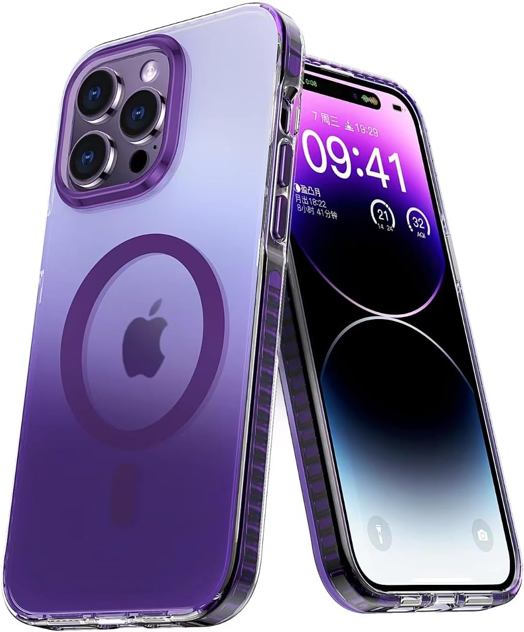 Amazon.com: for iPhone 14 Pro Max Magnetic Case [Compatible with MagSafe][Military Drop ...