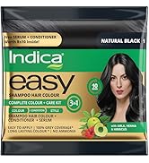 Buy Indica Easy Do-It-Yourself 10 Minutes Hair Color Shampoo with 5 ...