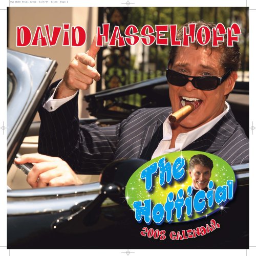 Official David Hasselhoff Calendar 2008: 9781847701756: Amazon.com: Books