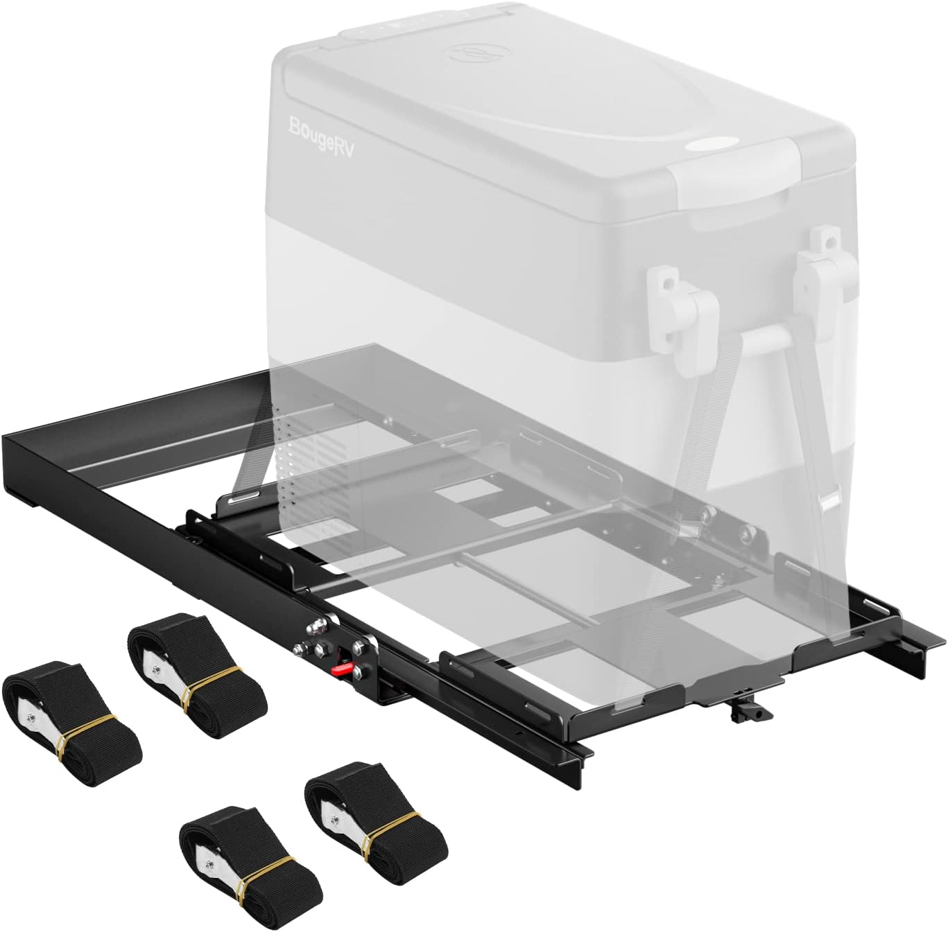 BougeRV Fridge Slide, 12 volt Freezer Slide Car Refrigerator Slide ...