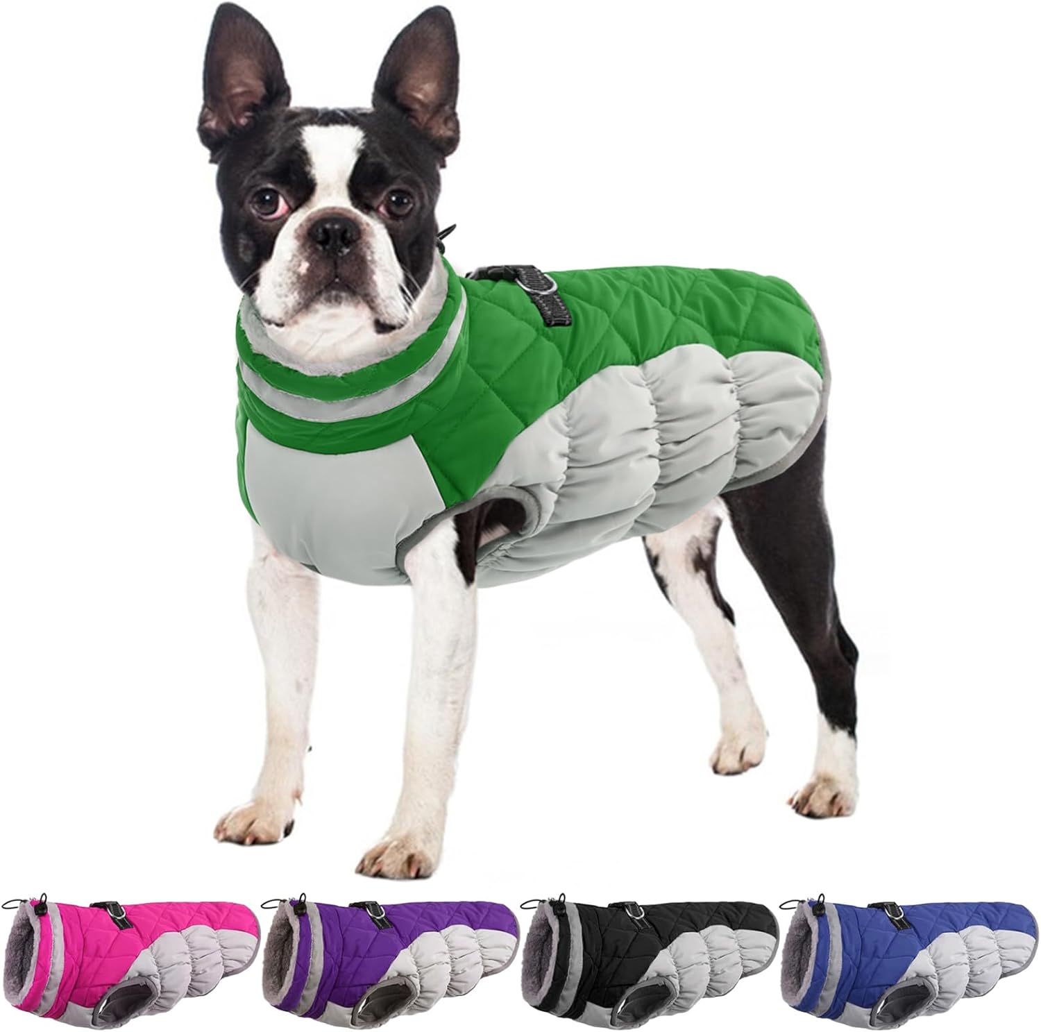 OUOBOB Small Dog Coat,Dog Jackets for Small Dogs,Warm Winter Jacket ...