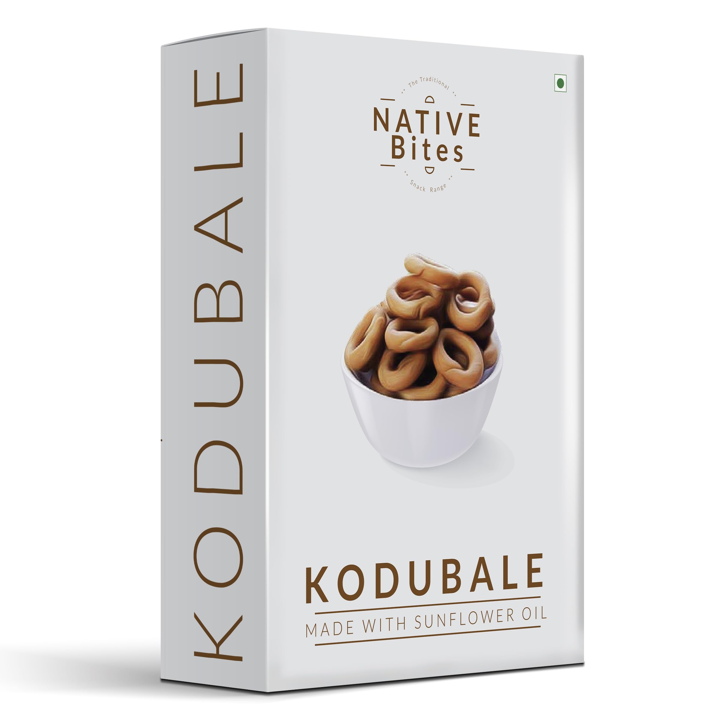 Vijaya Food Native Bites Authentic Kodubale, 400g (Pack of 2, 200g each ...