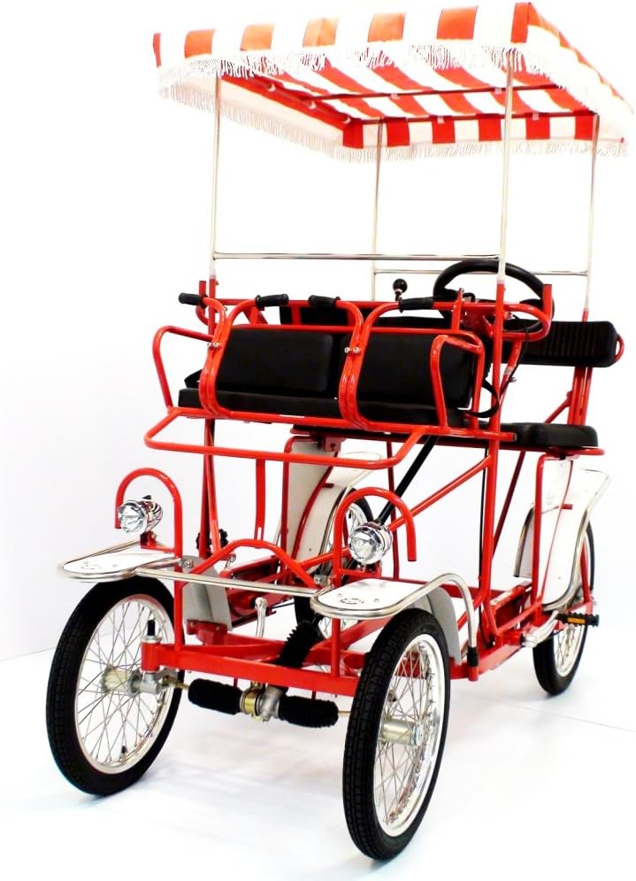 Amazon.com : International Surrey Company Deluxe Surrey : Surrey Bike ...