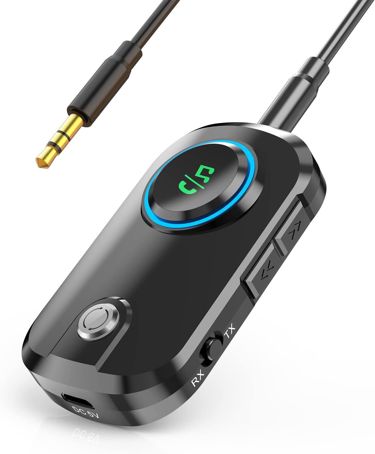 Amazon | EWiN Bluetooth 5.0 トランスミッター & レシーバートランスミッター bluetooth テレビ ぶるーつーす送信機 一台三役 送信機 受信機 音声 ...