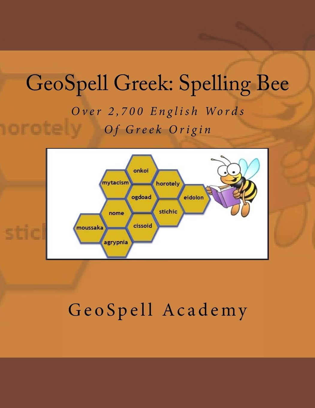 GeoSpell Greek: Spelling Bee Words: Over 2,700 English Spelling Bee ...