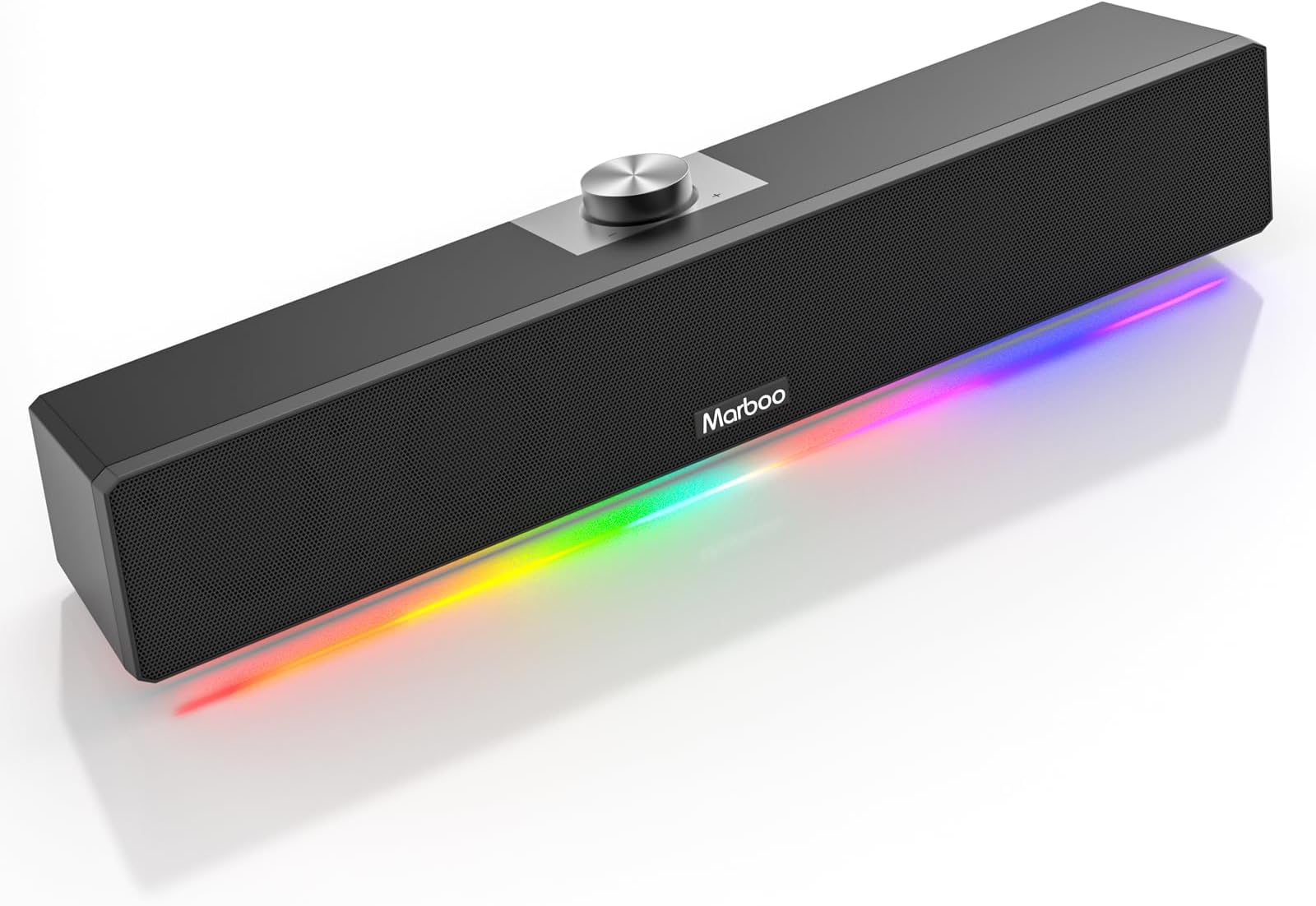 MARBOO PC Lautsprecher,Soundbar, PC Lautsprecher,10 W Spitzenleistung ...