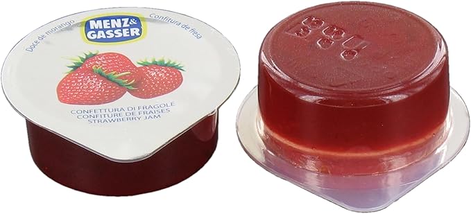 Country Range Strawberry Jam Portions - 1x100x20g : Amazon.co.uk: Grocery