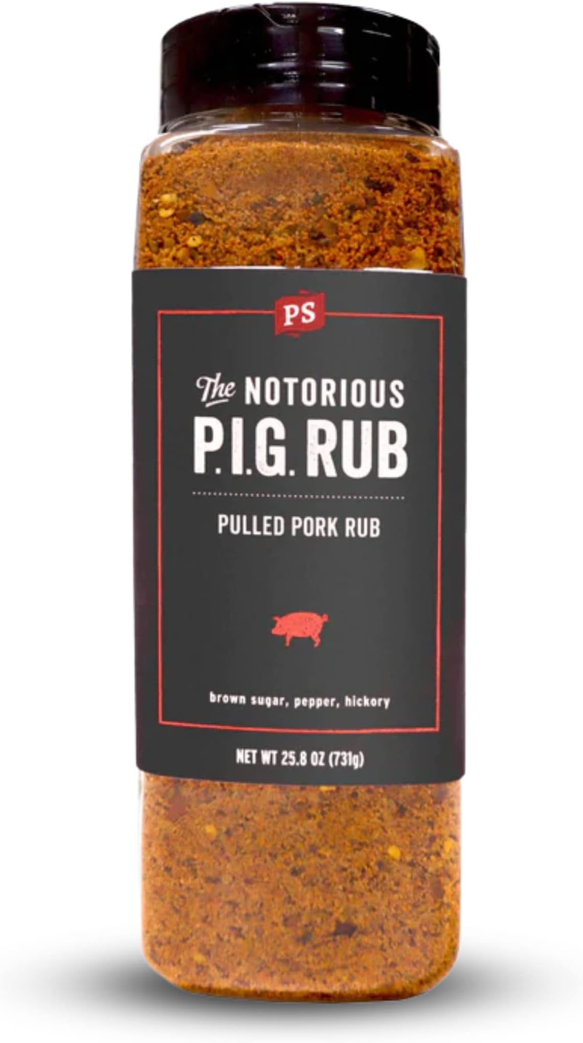 Amazon.com : PS Seasoning NOTORIOUS P.I.G. - Pulled Pork Rub 25.8 oz ...
