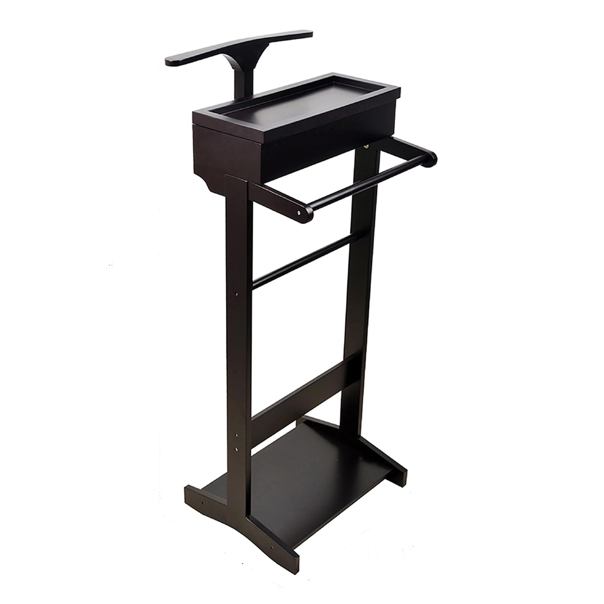 Clothes Valet Stand for Men, Free Standing Clothing Garment Rack Suit ...