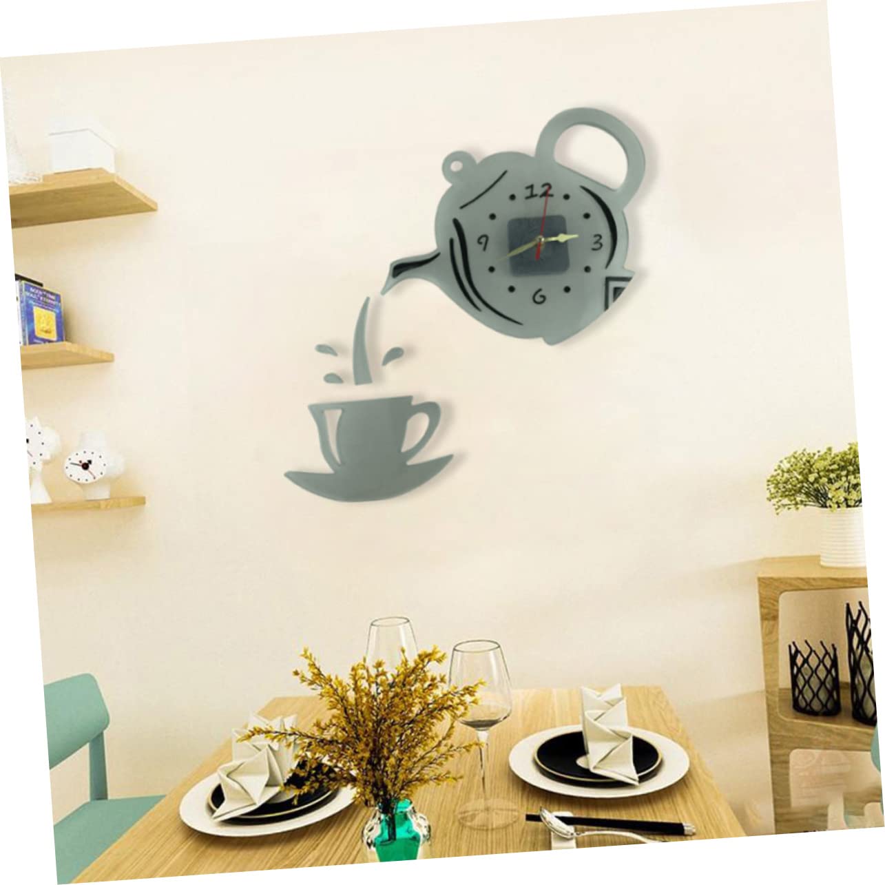 HAPINARY Moldes De Reloj De Pared Diy Molde De Para Hacer Relojes De S...
