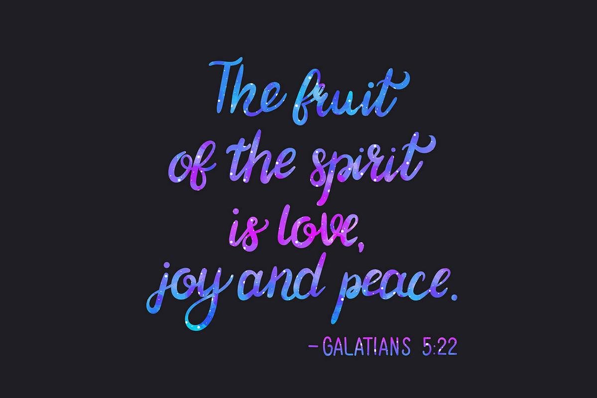 Buy Gully - The Fruit of The Spirit is Love Joy and Peace Motivational ...