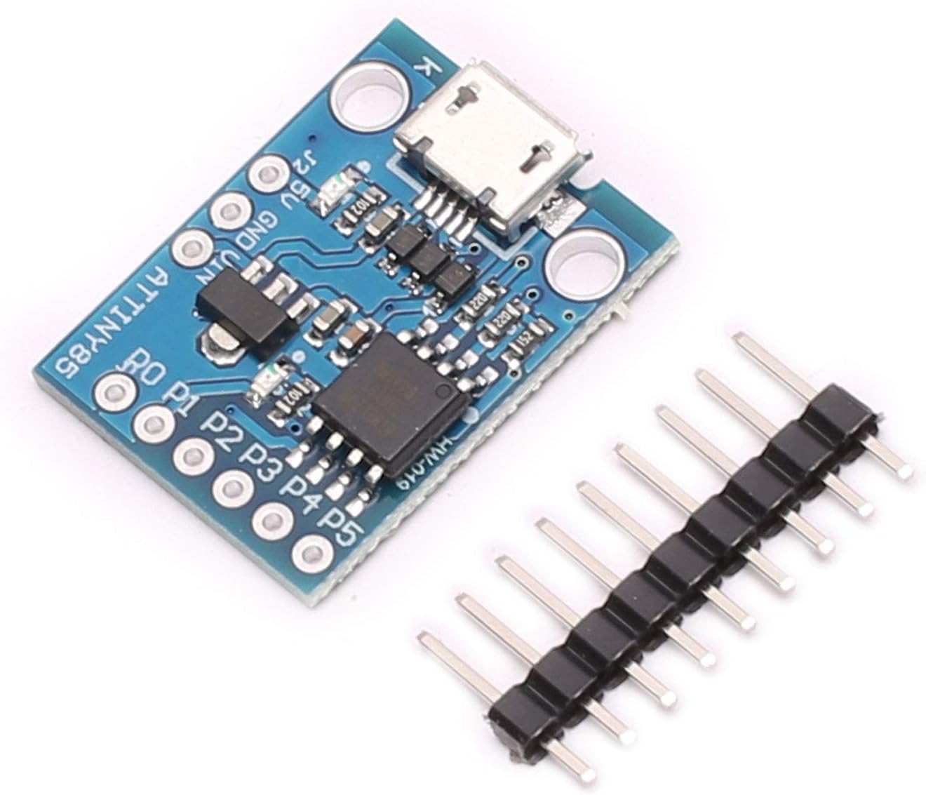 Amazon.com: DEVMO Digispark Kickstarter Attiny85 USB Development Board Compatible with ar-duino ...