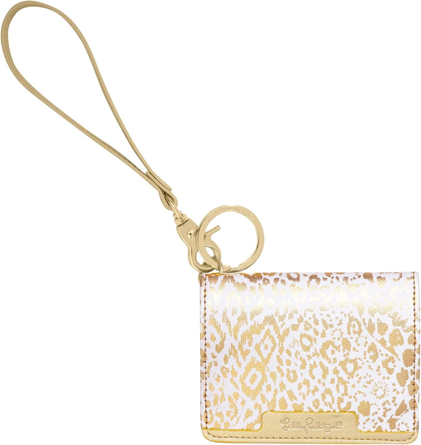 Amazon.com: Lilly Pulitzer Vegan Leather Snap ID Card Case, Cute ...