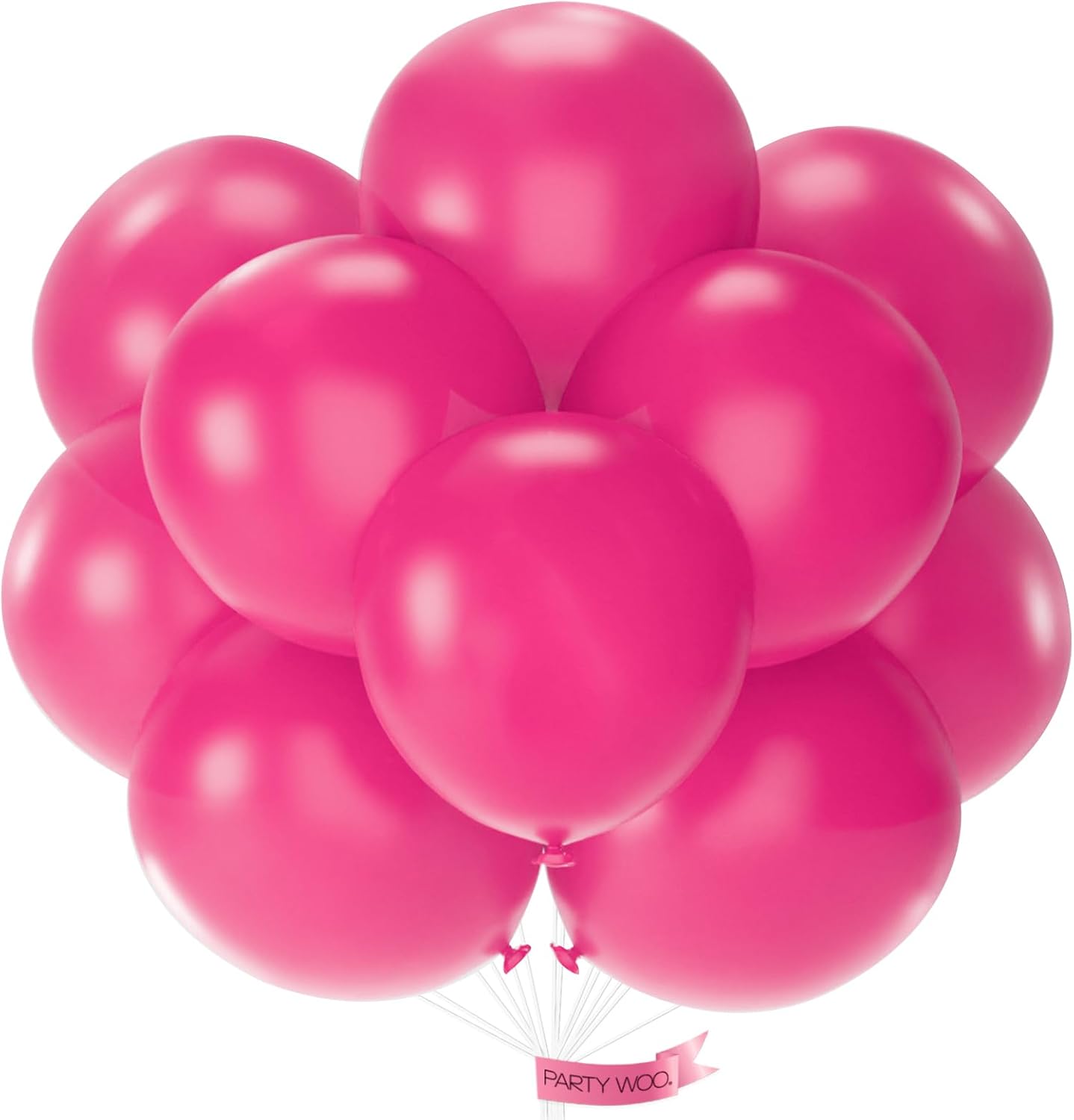 Amazon.com: PartyWoo Hot Pink Balloons 20 pcs 18 Inch Large Big Jumbo ...