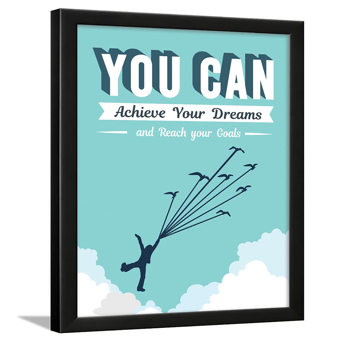 Buy Chaka Chaundh - YOU CAN Motivational Quotes Frames – Framed Posters ...