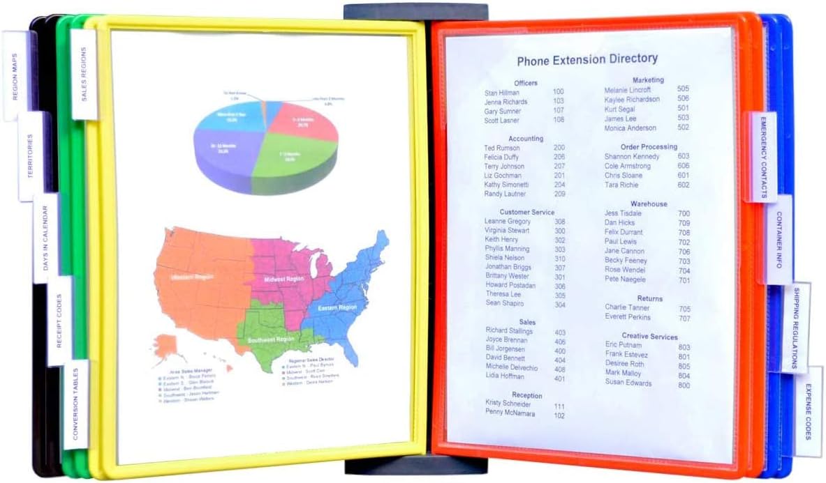Amazon.com : Tarifold DJOIS Wall Mount Reference & Display System ...