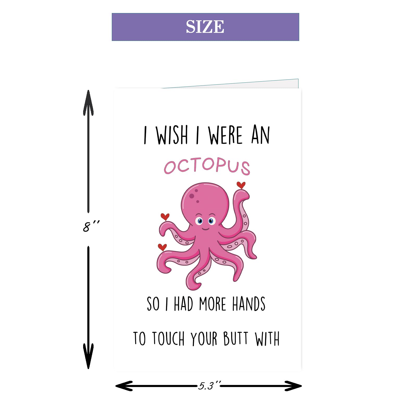 Snapklik.com : Rude Octopus Valentine Day Cards Gifts For Women Men ...