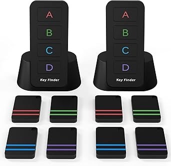 Amazon.com: Remote Control Finder, Pack of 4 Find My Keys Device ...