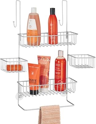 Amazon.com: YQh hanging shower rack, bathroom rack storage rack ...