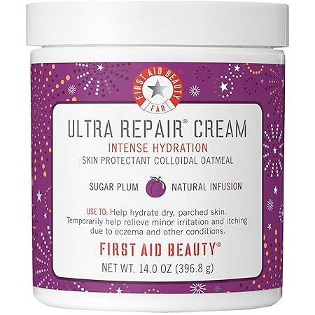 Amazon.com : First Aid Beauty Ultra Repair Cream Intense Hydration ...