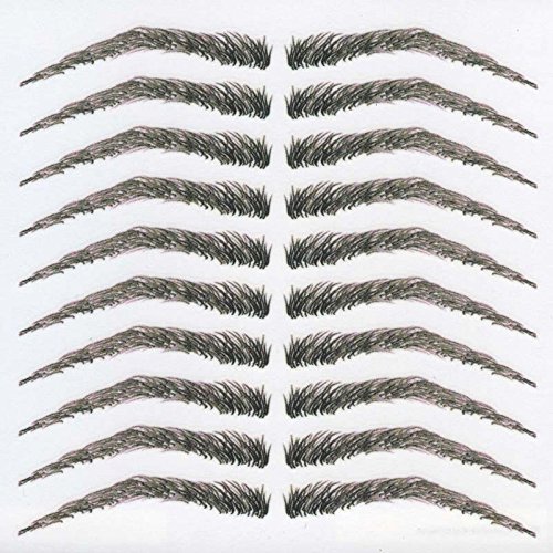 Amazon.com : Cardani Eyebrow Tattoos #16: Basic Feathered Arched Brow ...