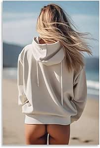 DRDPLXGU Hot Girls Sexy Elegance Young Beauty Women Poster Canvas Poster Bedroom Decor Landscape ...