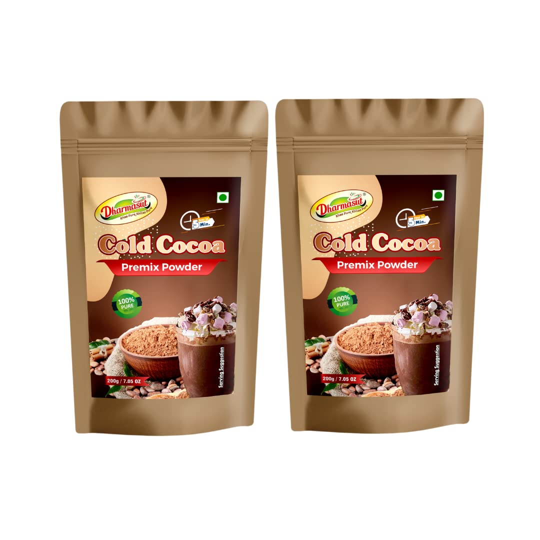 Cold Cocoa Milk Chocolate Drink Mix | Instant Premix Powder | 400g ...
