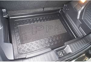 PPH Boot Liner for Nissan Juke Facelift SUV from 2014 Recessed Loading ...