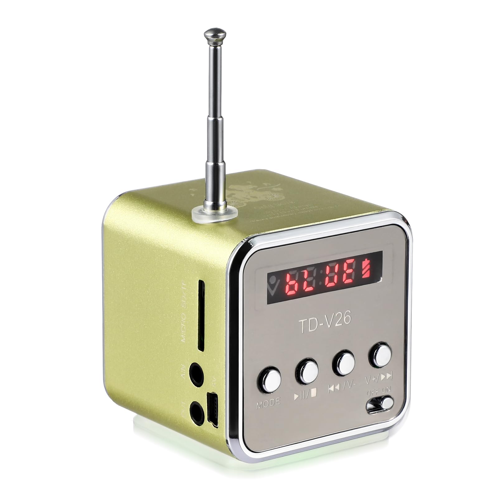 Mini Speaker Radio Retro Portable Radio Mini Bluetooth Speaker | Muzen