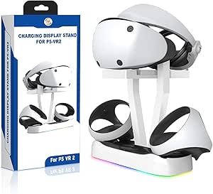 Amazon.com: KALAPOP for PSVR 2 Charging Station and Stand Set - PS VR2 ...