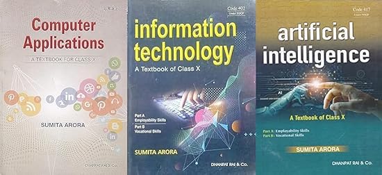 SUMITA ARORA CLASS 10th COMPUTER APPLICATIONS & INFORMATION TECHNOLOGY ...