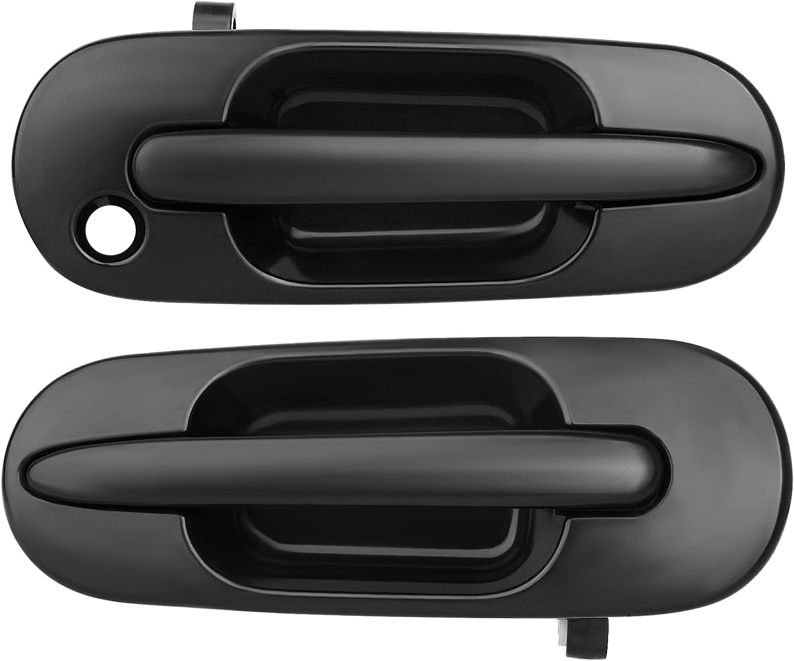 Amazon.com: ECCPP Door Handles Exterior Outer Outside Passenger Driver ...