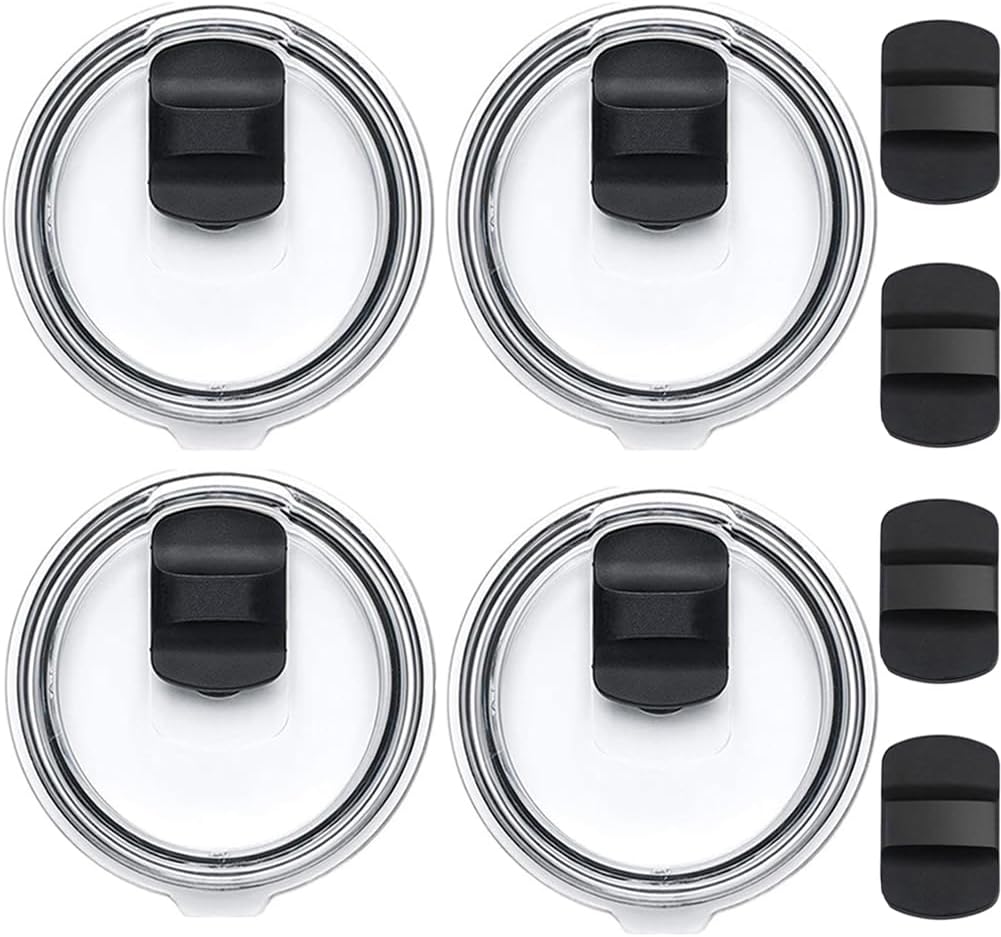 Amazon.com | 4 Pack 20 oz Replacement Lid for Yeti Lids with 4 Magnetic ...
