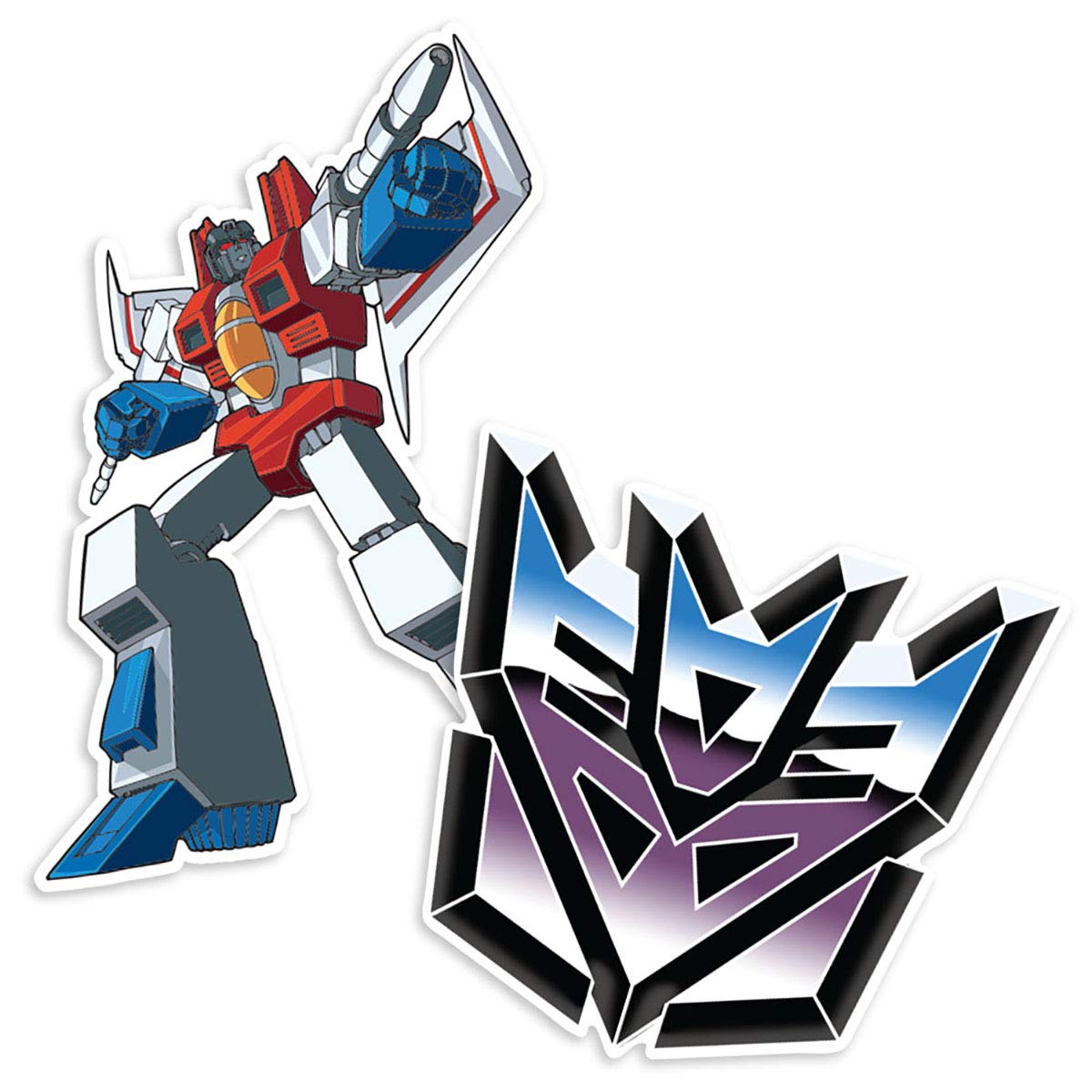 Amazon.com: Popfunk Transformers Decptions Starscream Collectible ...