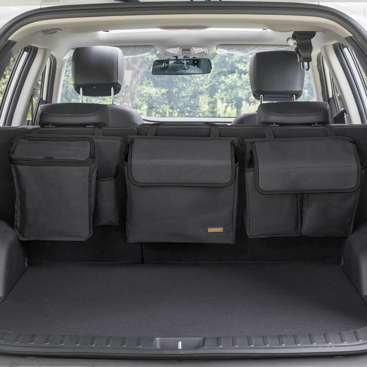 Amazon.com: MARKSIGN Deluxe Trunk and Backseat Organizer for Medium or ...